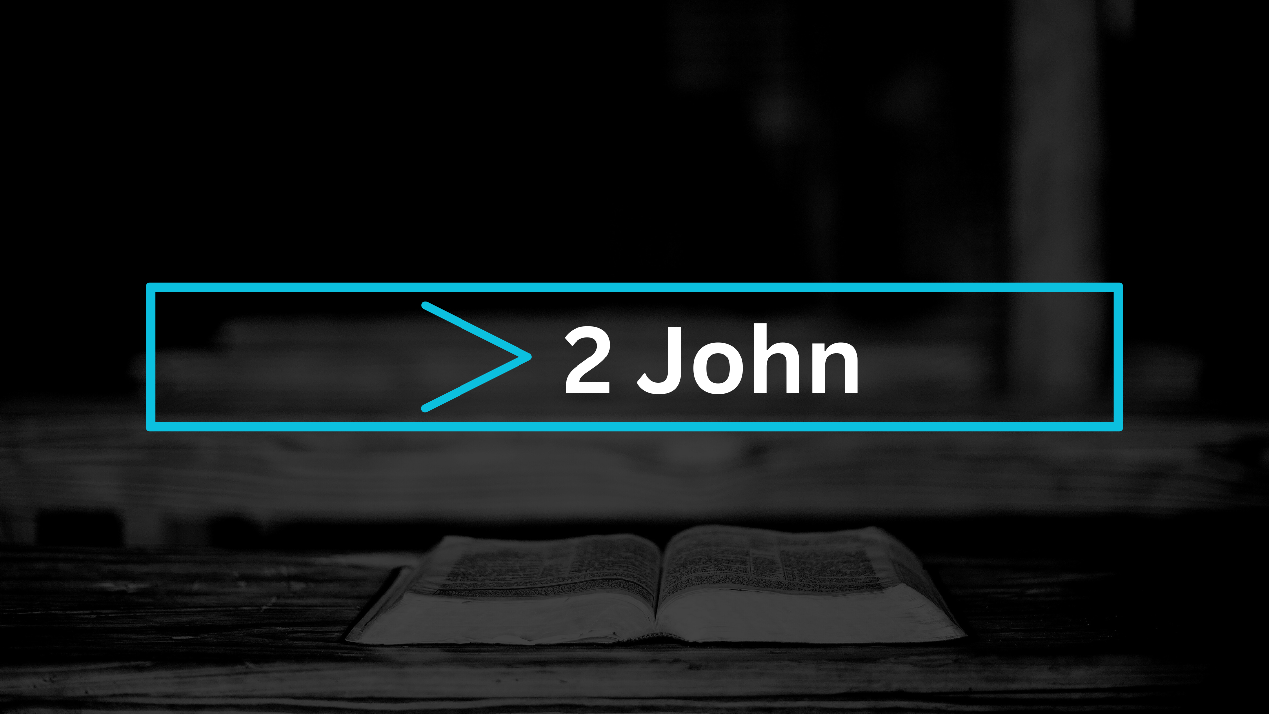 Introduction to 2 John