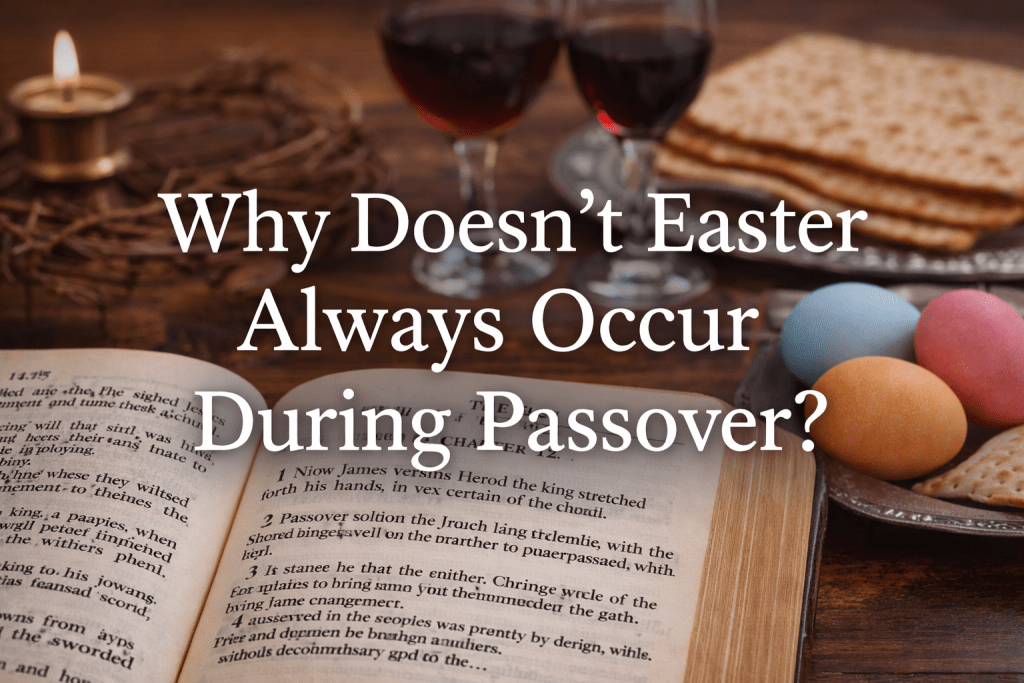 Why Doesn’t Easter Always Occur During Passover?
